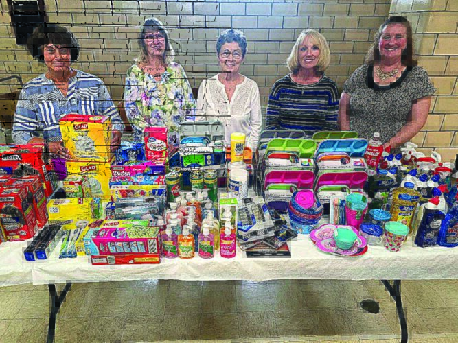 CCRTA members collect items for Christina House | News, Sports, Jobs ...